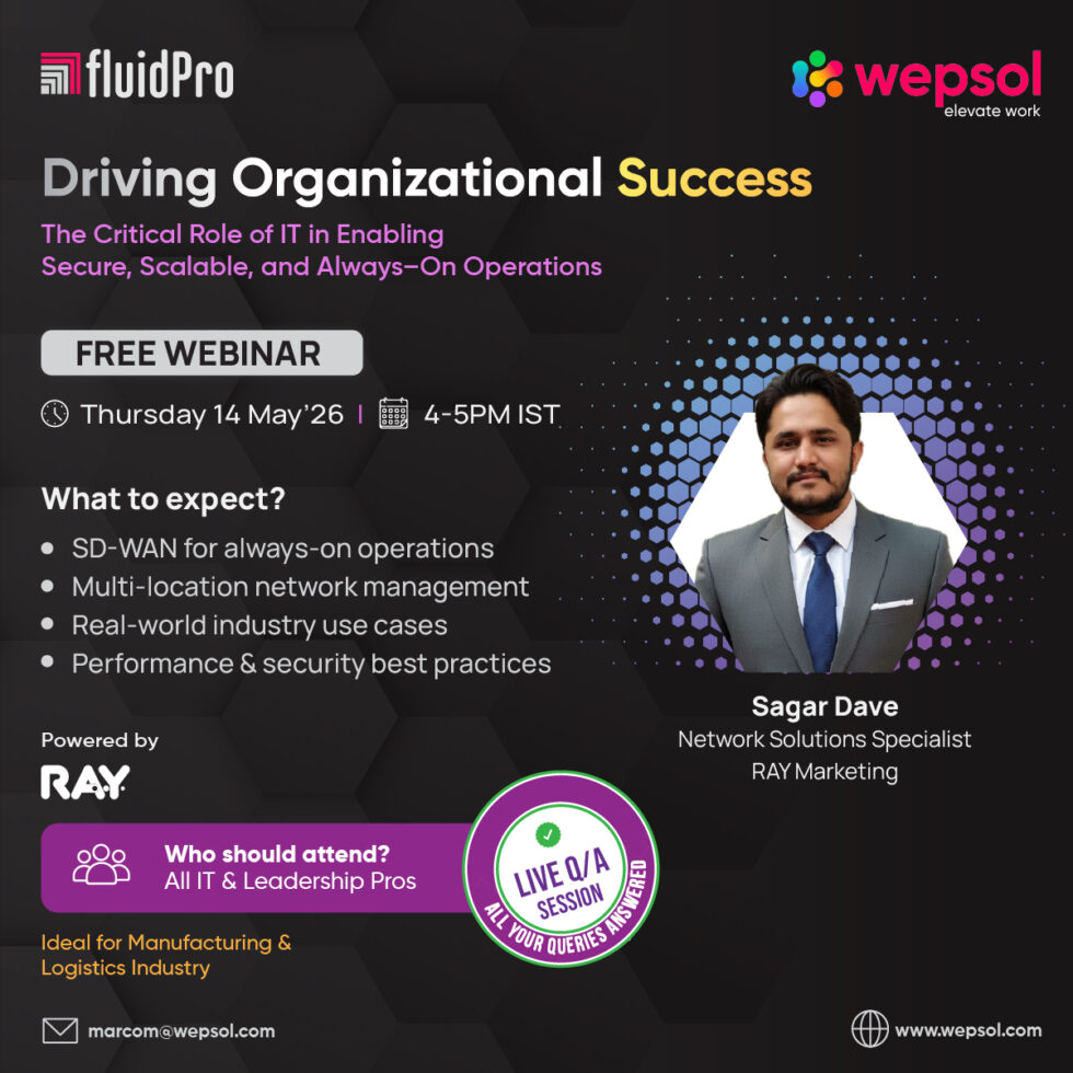 Elevate Work with Wepsol's Fluidic Workplace Solutions | wepsol